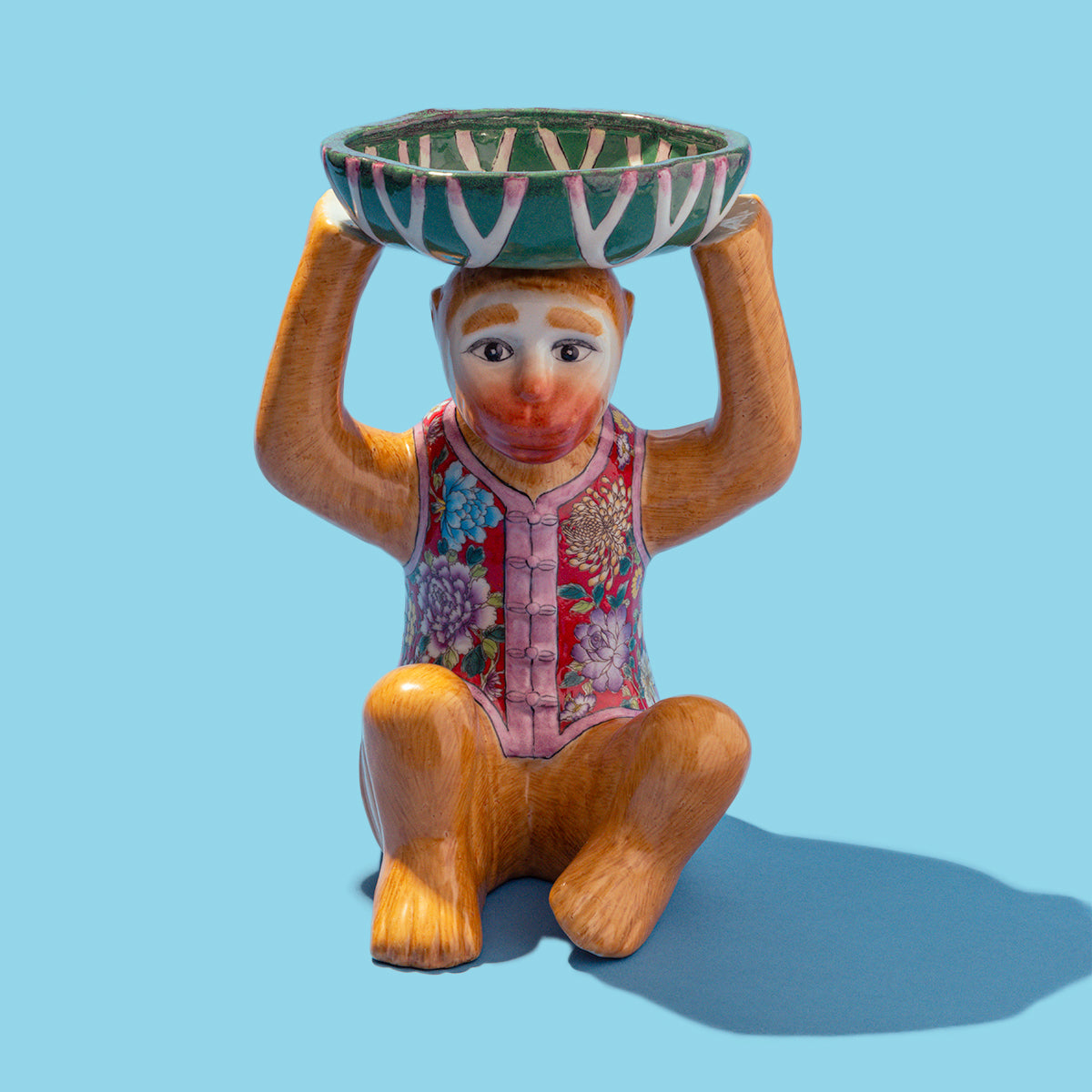 Sitting Monkey Centerpiece – Wing on Wo & Co.